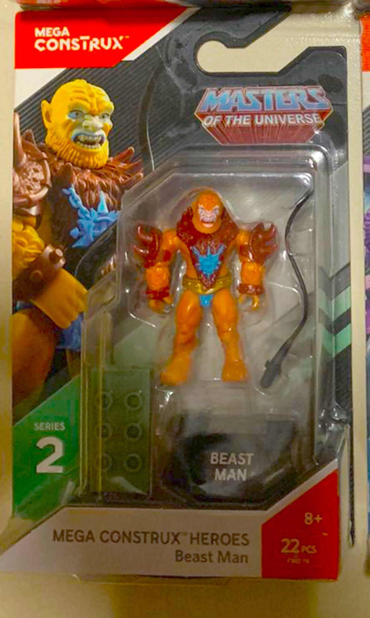 Mega Construx Mega Bloks Evil-Lyn Moss Man Beast Man Spider-Man 3 ...