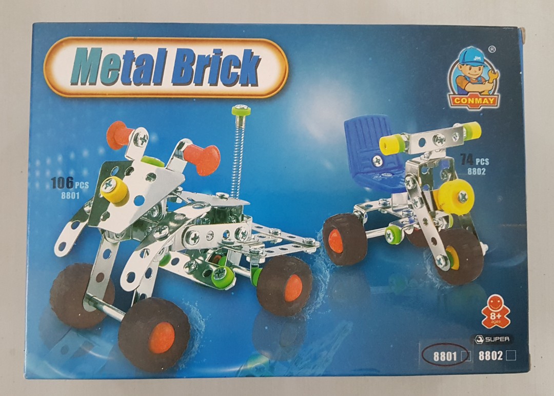 Metal Brick, Hobbies & Toys, Toys & Games on Carousell