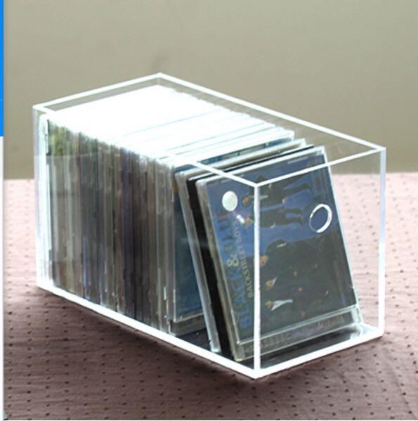 Muji CD/DVD ACRYLIC Transparent Case, Furniture & Home Living, Home ...