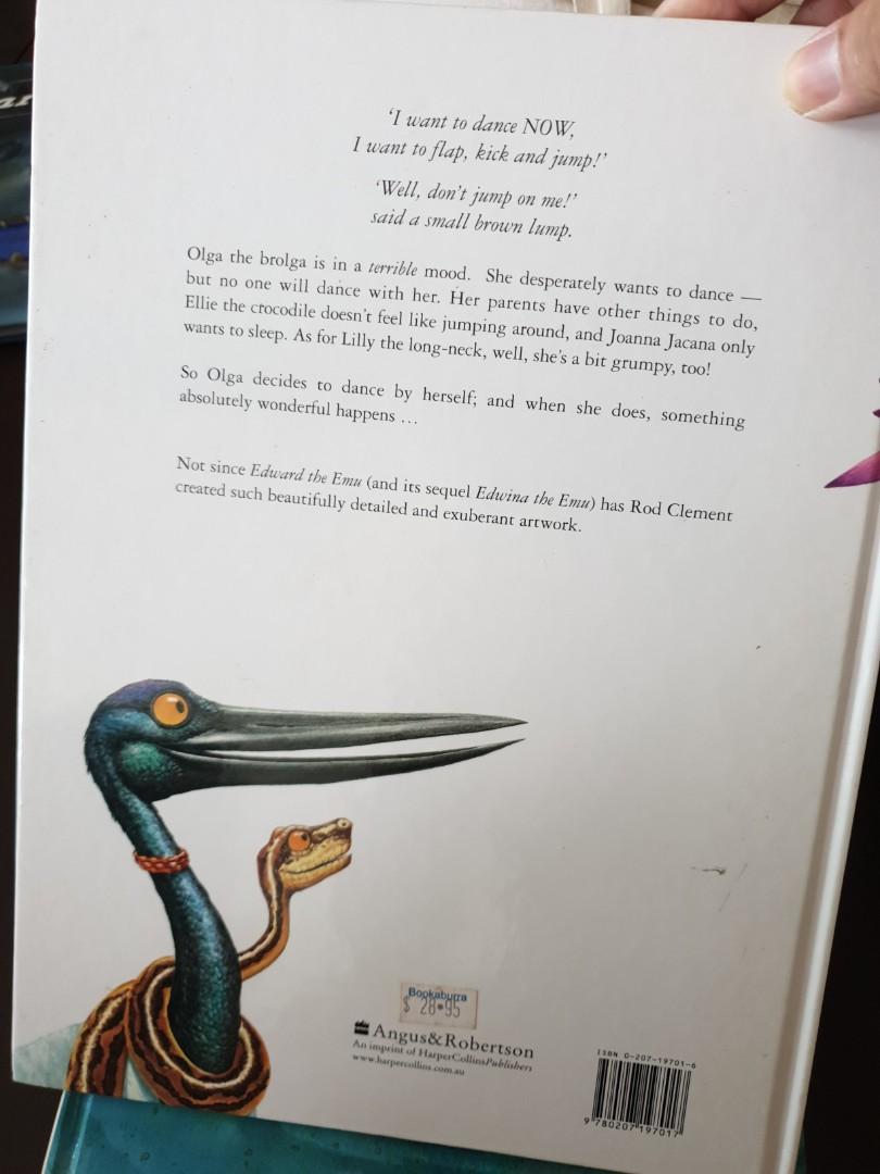 Olga the Brolga - Rod Clement, Hobbies & Toys, Books & Magazines ...