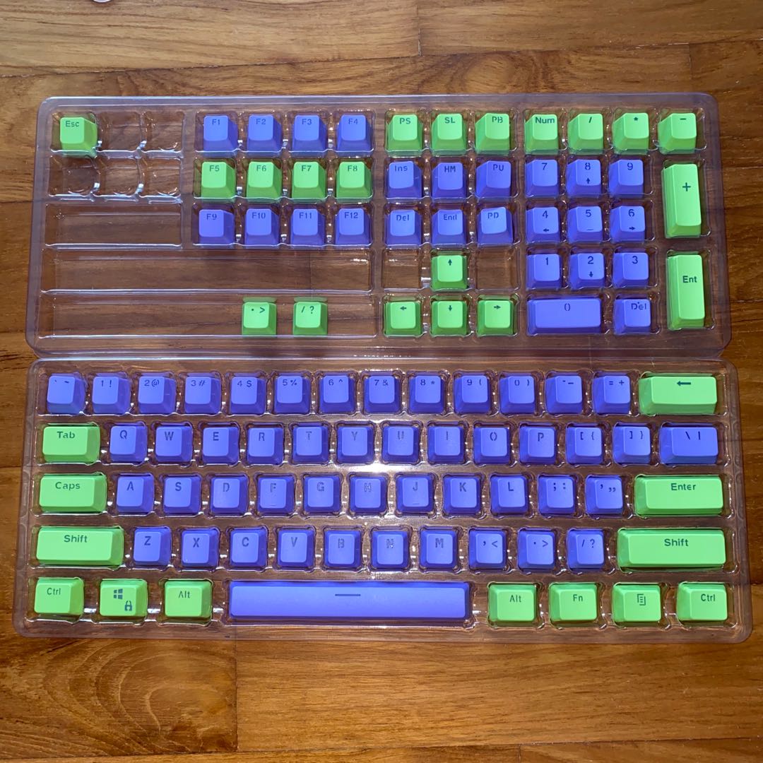 PBT Joker Keycaps - Shine Through Letters, Computers & Tech, Parts ...