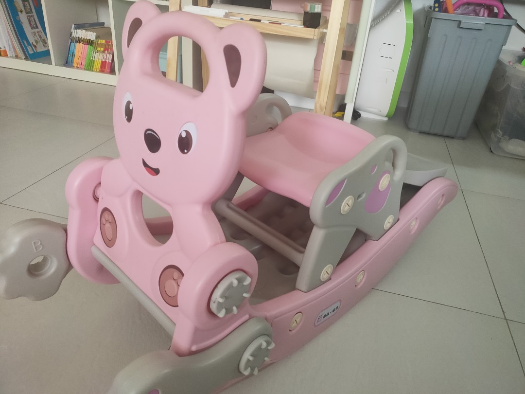 Rocking bear slide set, Babies & Kids, Baby Nursery & Kids Furniture ...