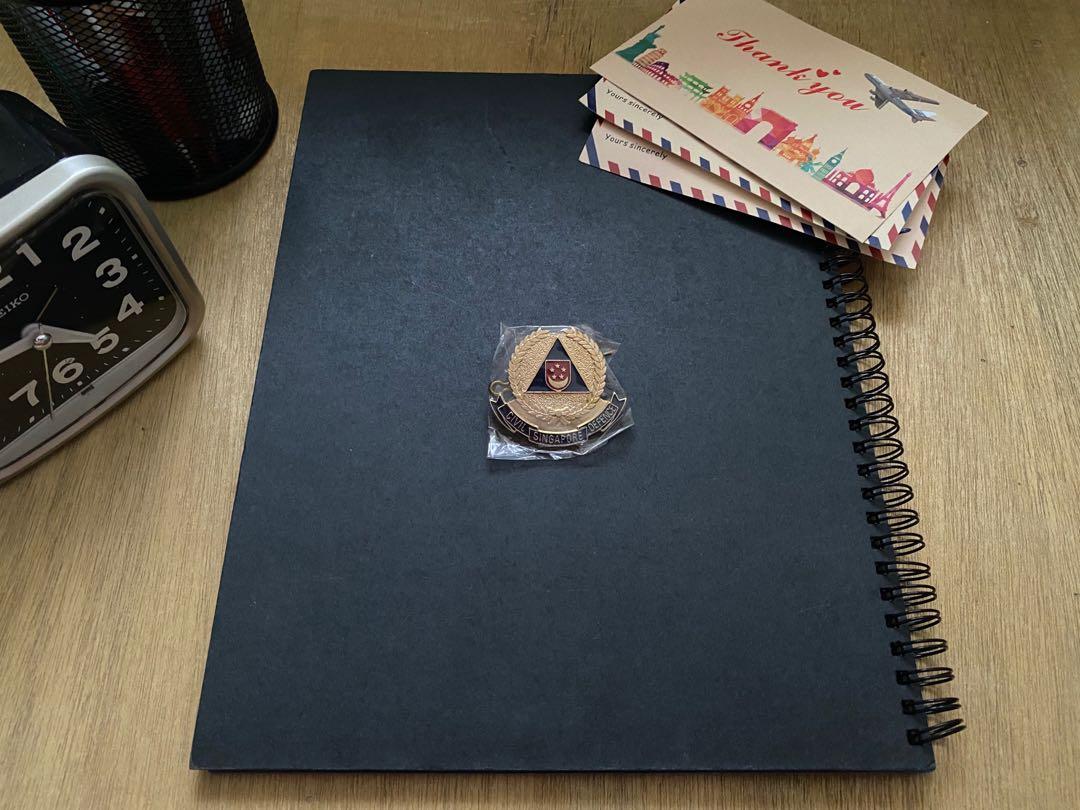 SCDF BERET CREST, Everything Else on Carousell