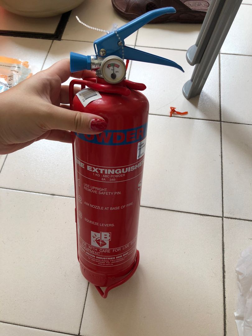 Small hand held fire extinguisher, Everything Else on Carousell