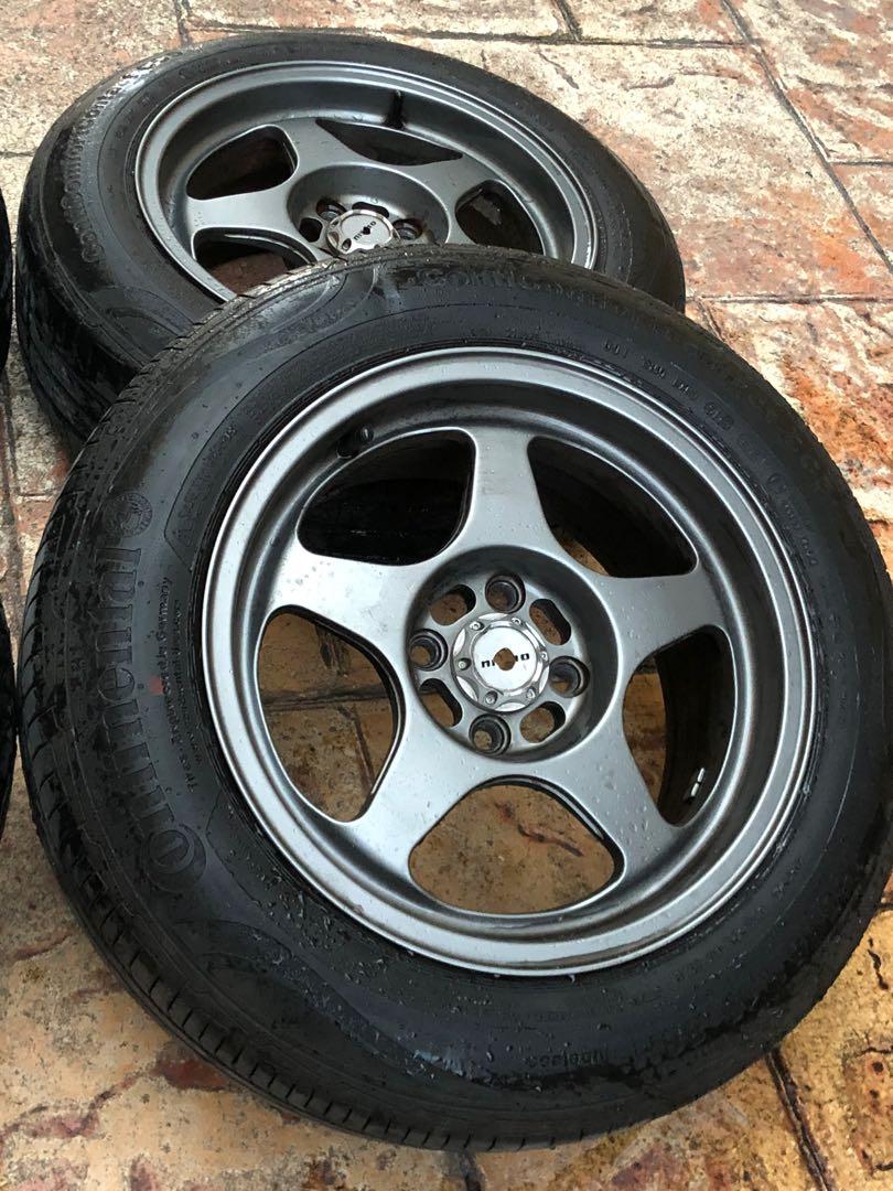 Sport Rim Evo Regamaster 15x7.5JJ PCD100, Auto Accessories on Carousell