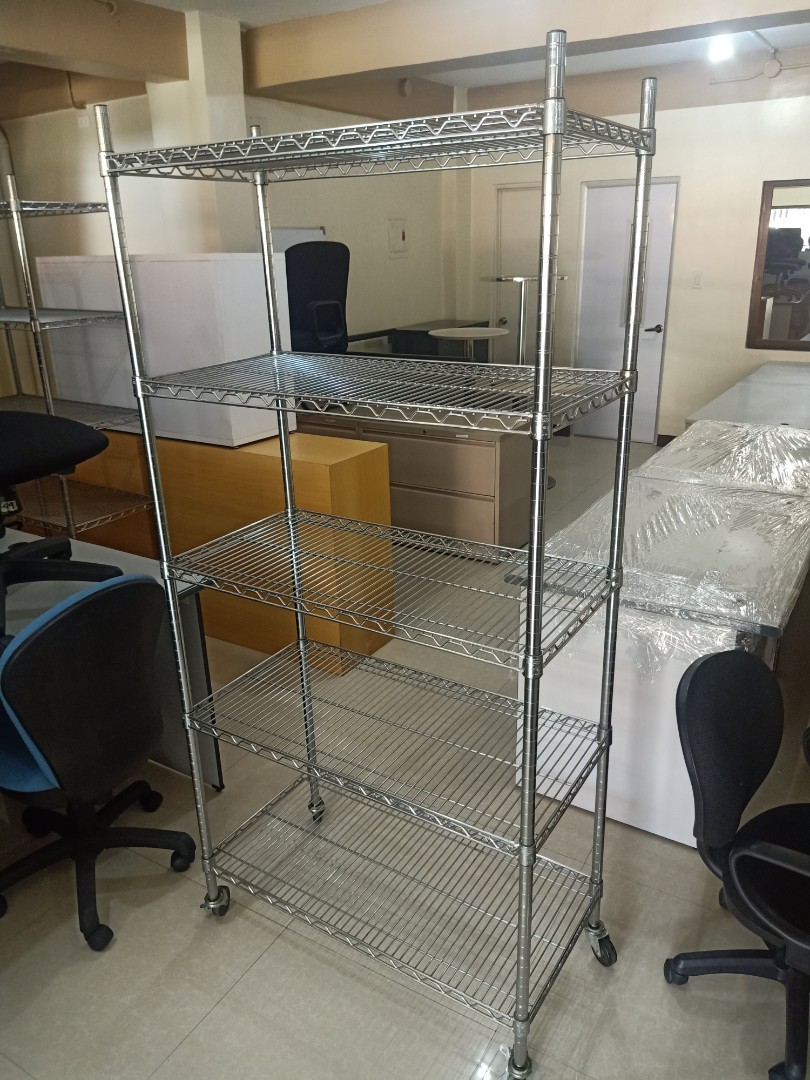 Steel rack, Furniture & Home Living, Furniture, Shelves, Cabinets ...