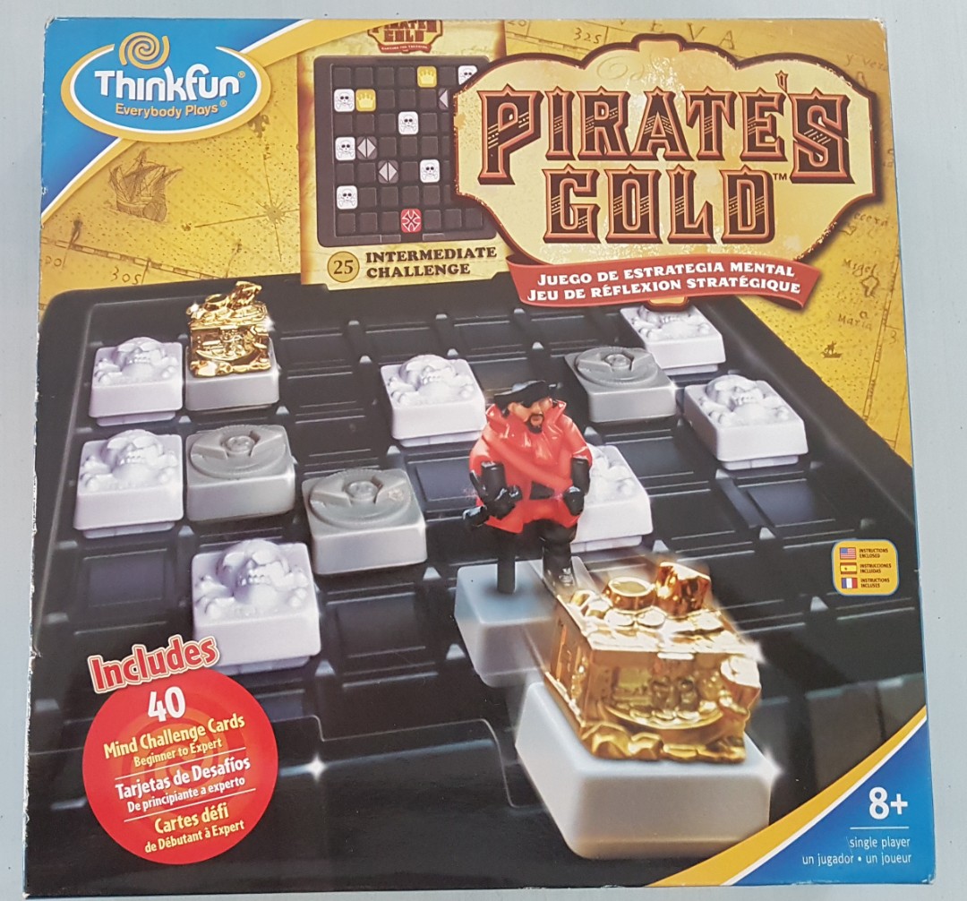 Thinkfun - Pirates Gold Boardgame, Hobbies & Toys, Toys & Games on ...