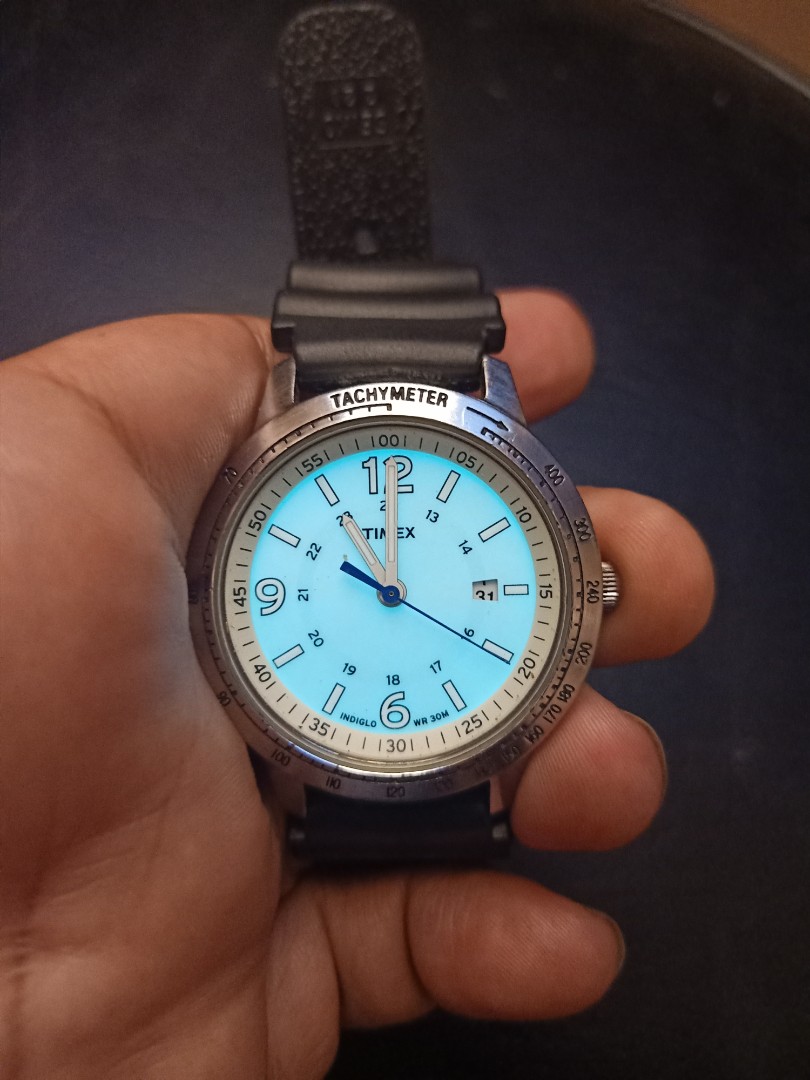 Timex indiglo, Men's Fashion, Watches & Accessories, Watches on Carousell