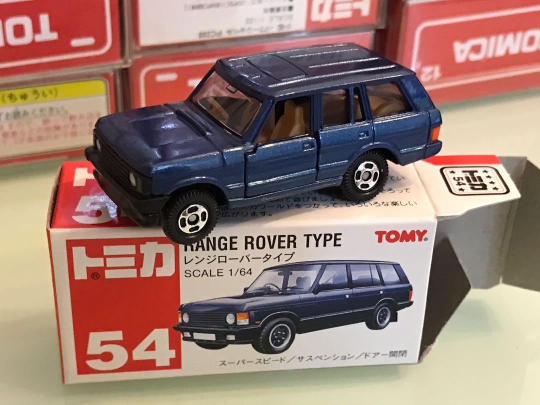Tomica 54 Range Rover type 中国製, 興趣及遊戲, 玩具 & 遊戲類 - Carousell