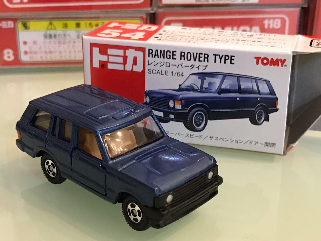 Tomica 54 Range Rover type 中国製, 興趣及遊戲, 玩具 & 遊戲類 - Carousell