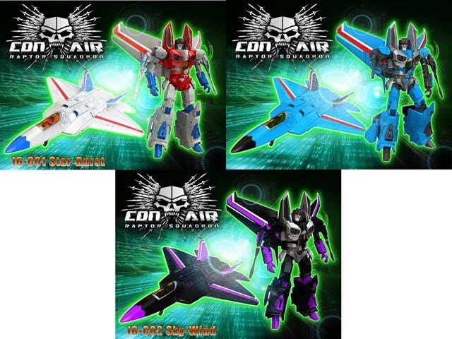 Transformers Seekers Igear Raptor Squadron set of 6, Hobbies & Toys ...