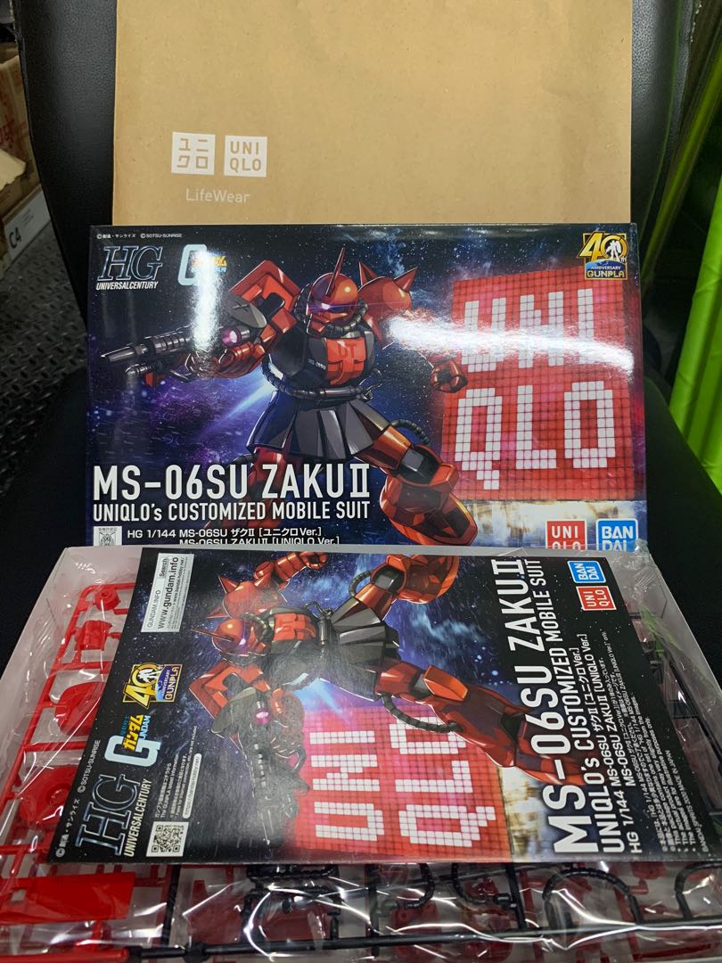 Uniqlo gunpla, Hobbies & Toys, Collectibles & Memorabilia, Fan ...