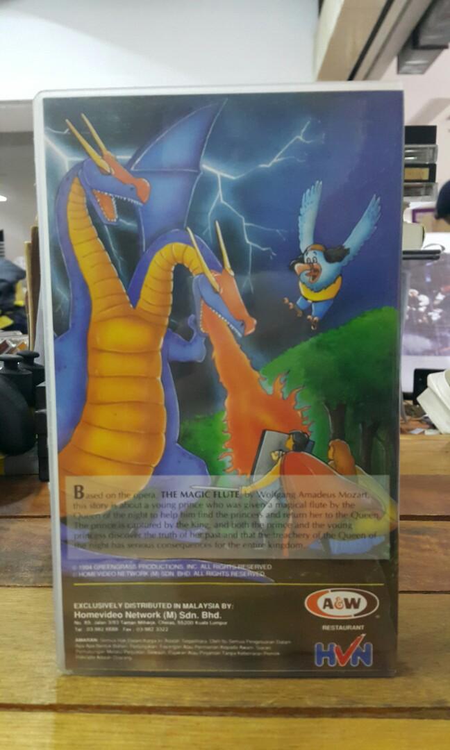 (VHS) The Magic Flute, Hobbies & Toys, Music & Media, CDs & DVDs on ...