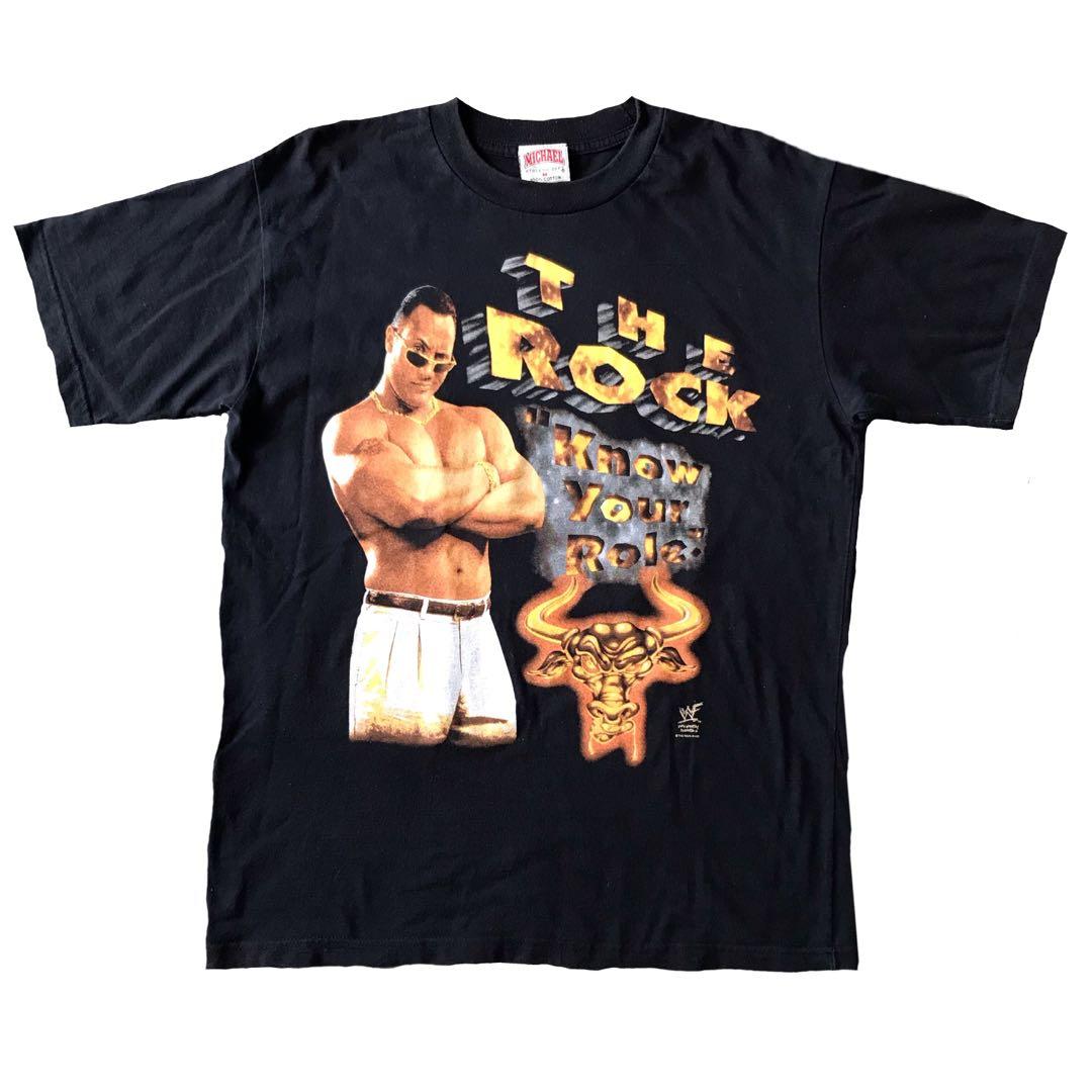 Vintage the rock bootleg tee, Men's Fashion, Tops & Sets, Tshirts ...