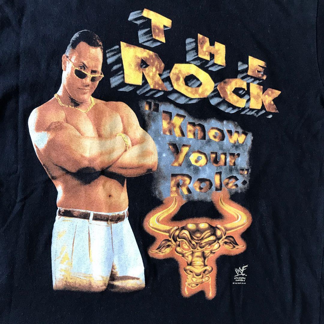 Vintage the rock bootleg tee, Men's Fashion, Tops & Sets, Tshirts ...