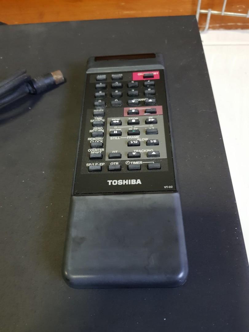 Vintage Toshiba VHS Player (Japan made), Audio, Portable Music Players ...