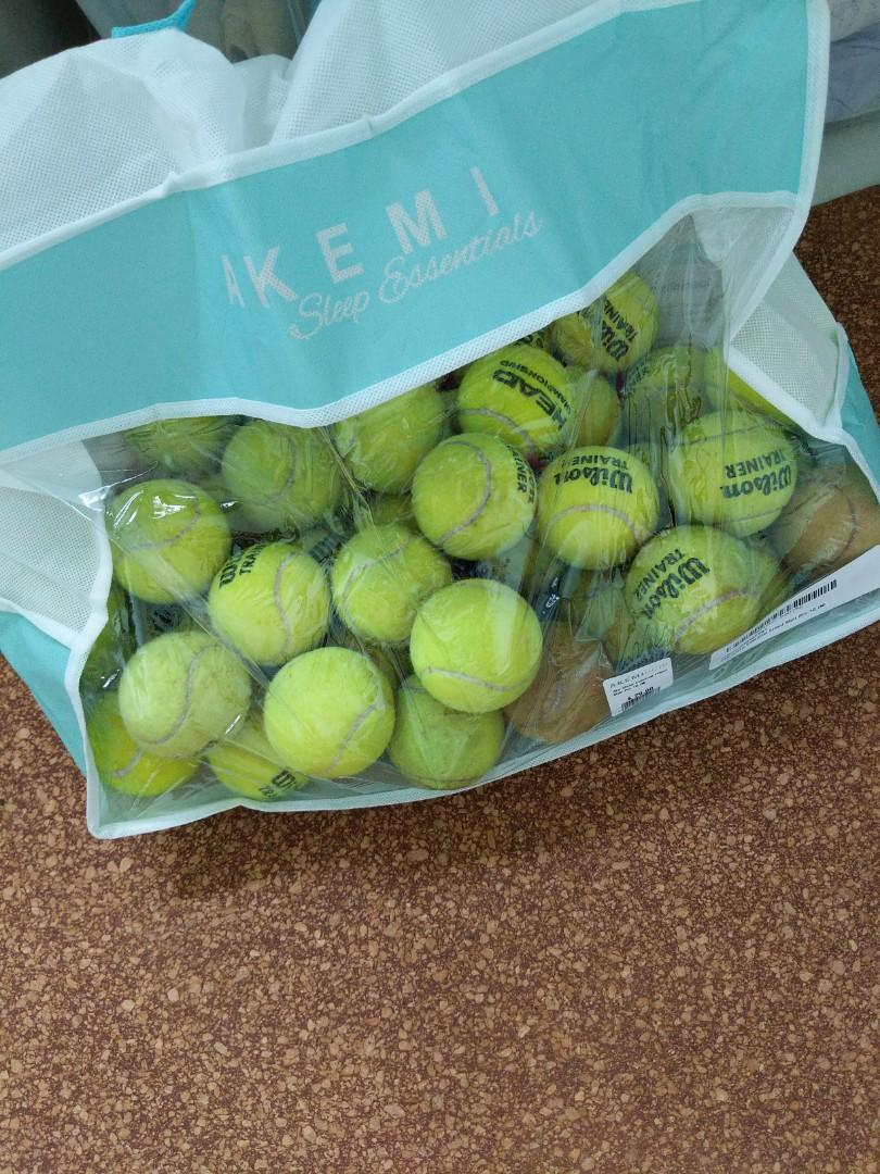 Wilson tennis balls - 42 balls, Sports Equipment, Sports & Games ...