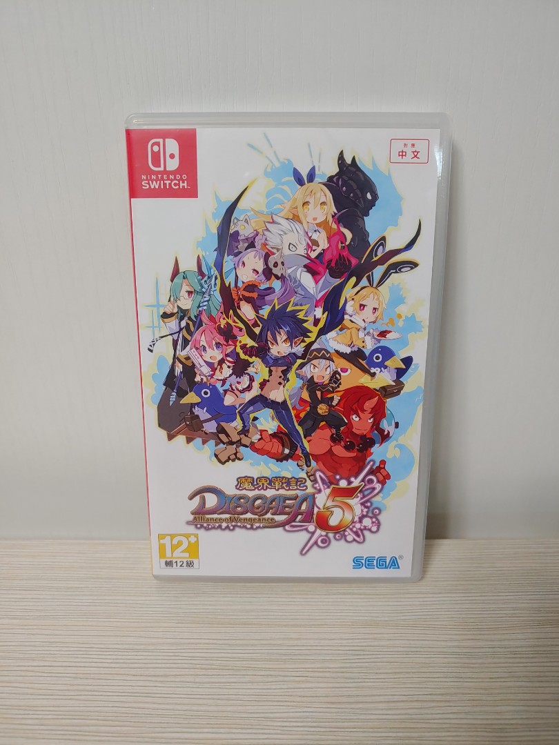 魔界戰記5 Disgaea 5 Switch 遊戲, 電子遊戲, 電子遊戲, Nintendo 任天堂 - Carousell