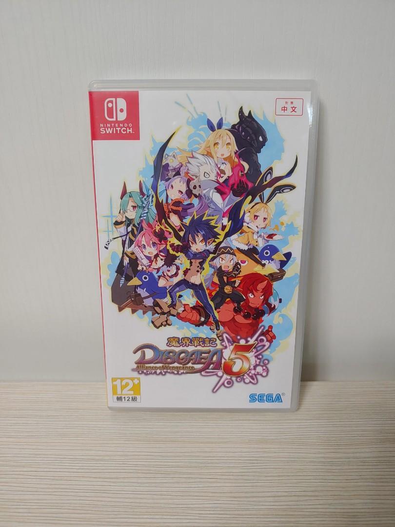 魔界戰記5 Disgaea 5 Switch 遊戲, 電子遊戲, 電子遊戲, Nintendo 任天堂 - Carousell
