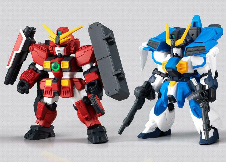 行版 魂shop限定 高達 x SD Sdx FW ensemble 18 19 食玩 盒旦 MOBILE SUIT ENSEMBLE EX 18 EX19 Gundam Double X ...