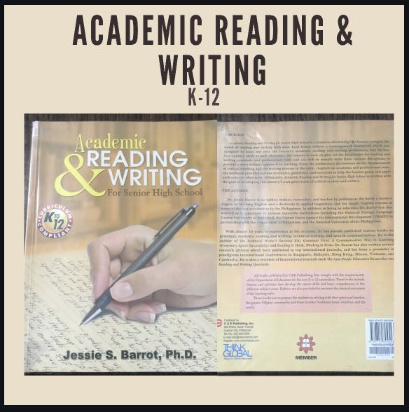 Academic Reading and Writing K-12 SHS, Hobbies & Toys, Books ...