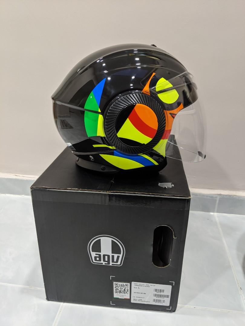 AGV Orbyt, Motorcycles, Motorcycle Apparel on Carousell