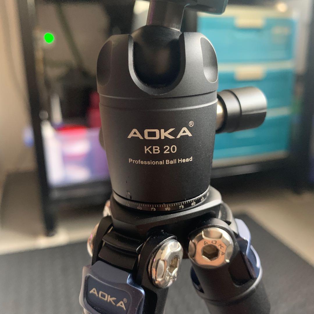Aoka CMP163CL MINI carbon fiber tripod with ball head, Photography ...