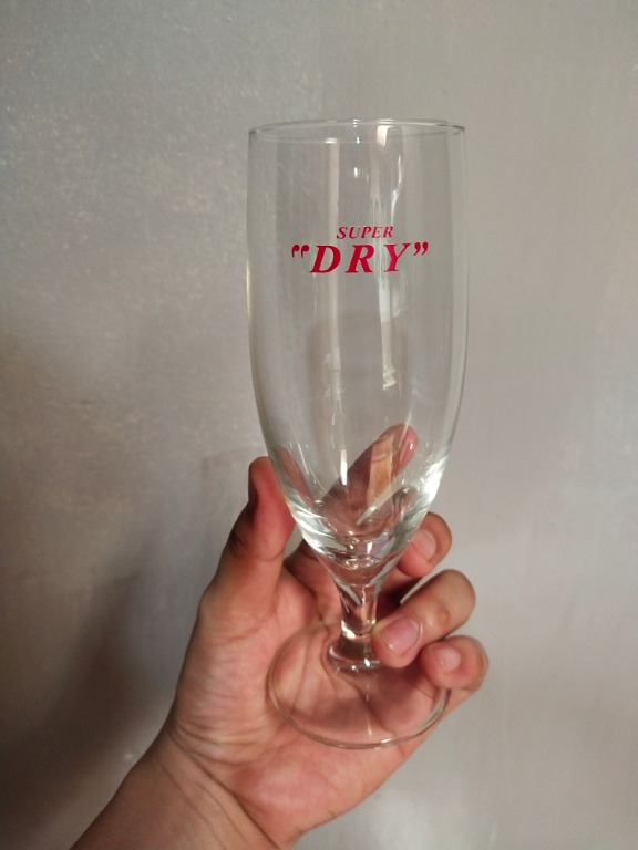 10 pcs, Asahi Super Dry Wine Glass, Super Dry Wine Glass, Beer Glass ...