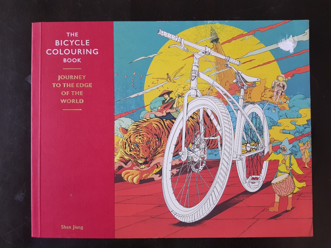 Bicycle Coloring Book, Hobbies & Toys, Books & Magazines, Children's ...