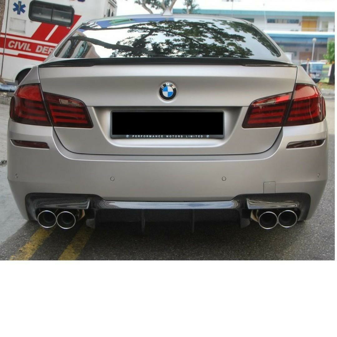 BMW F10 M Performance bootlip, Car Accessories, Accessories on Carousell