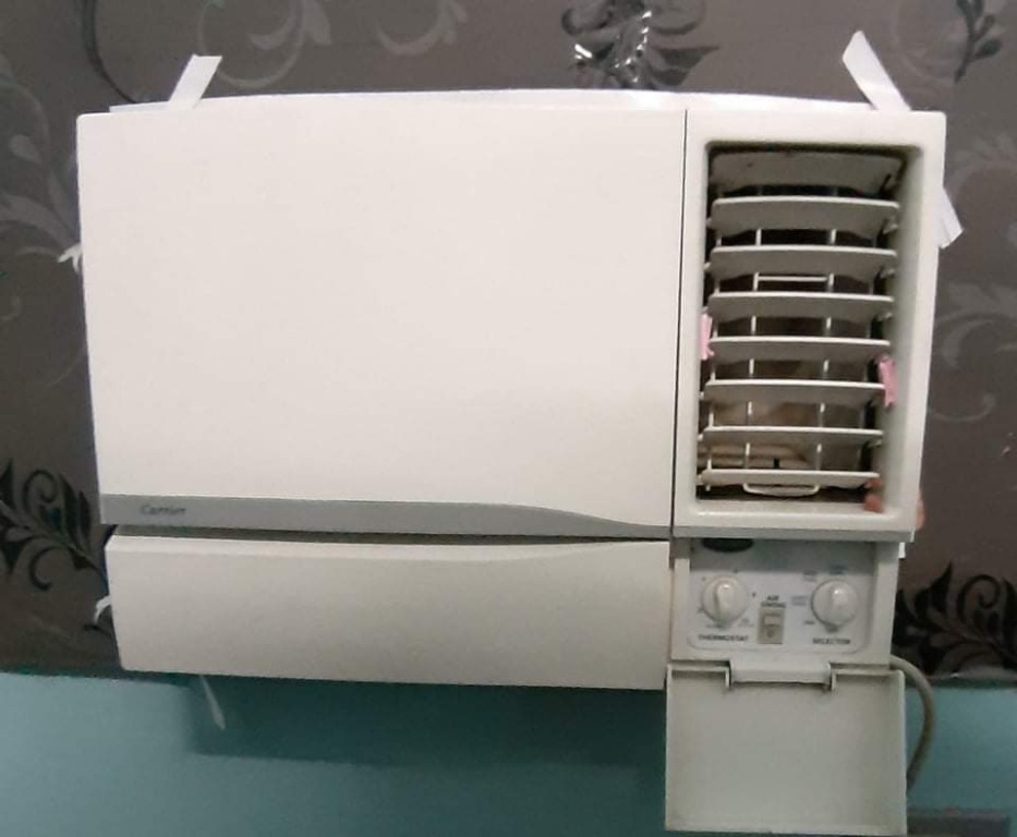 carrier window type aircon (1hp), TV & Home Appliances, Air ...