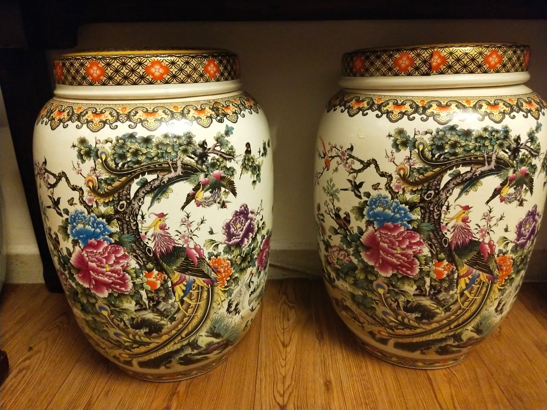 Ceremic container price shown is for one container, Vintage ...