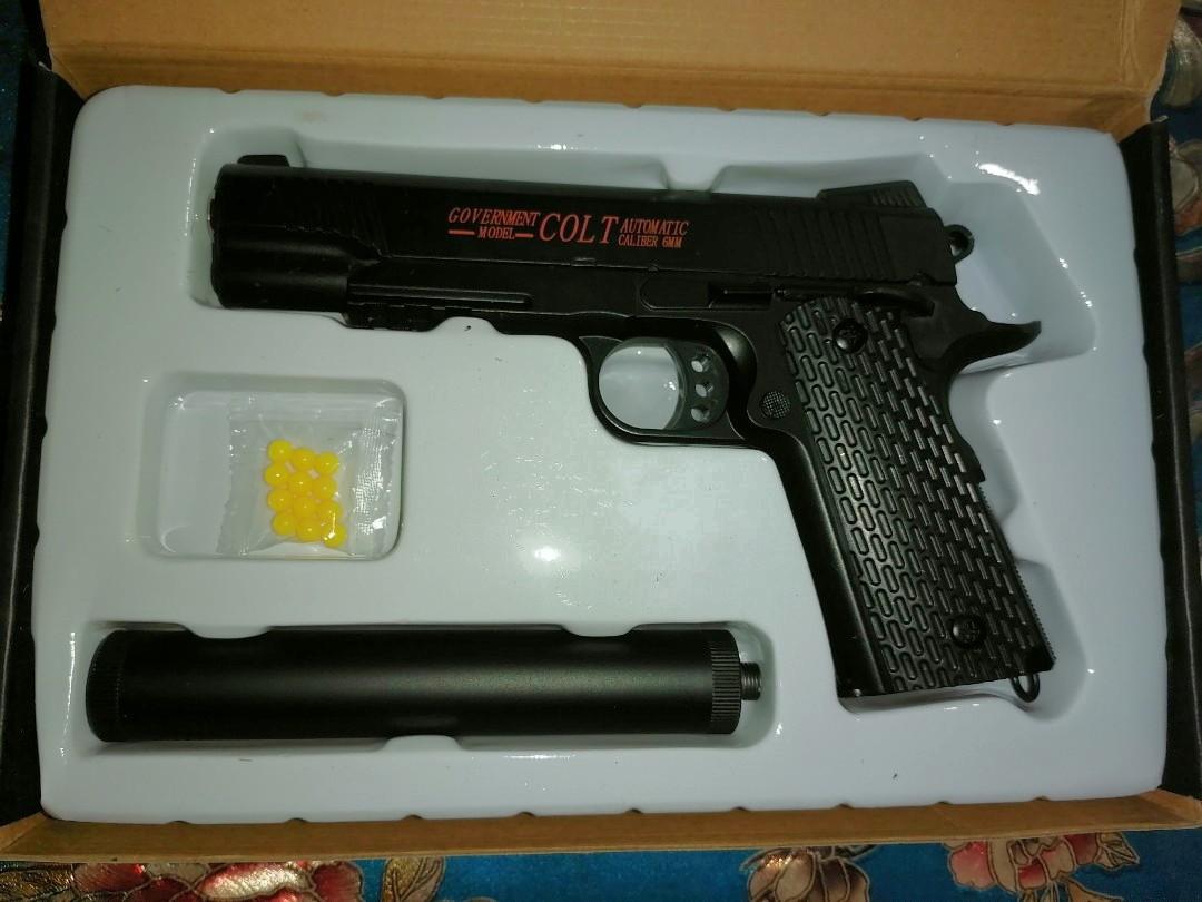 Colt 1911 Airsoft spring type Full metal HD on Carousell