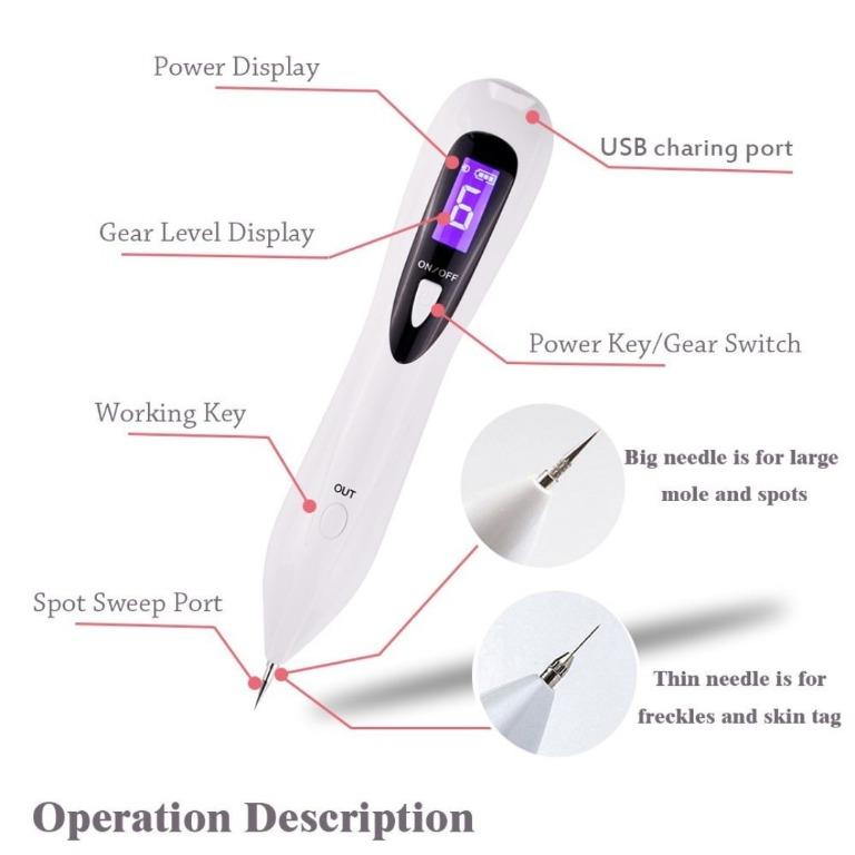 D022 Beauty Mole Removal Sweep Spot Pen Easy and Freckles Skin Tag ...