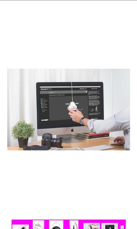 Datacolor SpyderX Pro Colorimeter Monitor Colour Color Calibration Tool ...