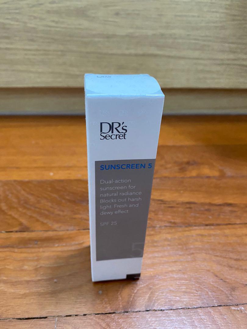 DR Secret Sunscreen 5, Beauty & Personal Care, Face, Face Care on Carousell