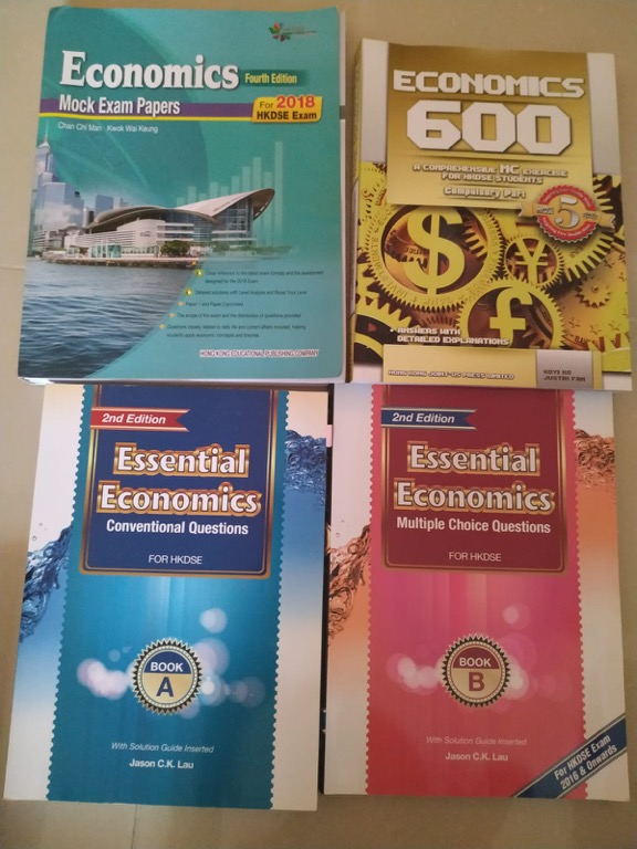 DSE ECON MOCK EXAM PAPER EXERCISE, 興趣及遊戲, 書本 & 文具, 教科書 - Carousell