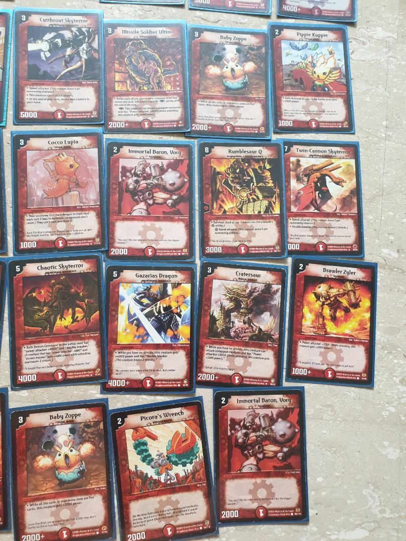 Duel Masters Fire Deck Cards, Hobbies & Toys, Toys & Games on Carousell