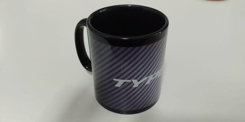 Honda Civic Type R carbon fiber mug, Car Accessories, Accessories on ...