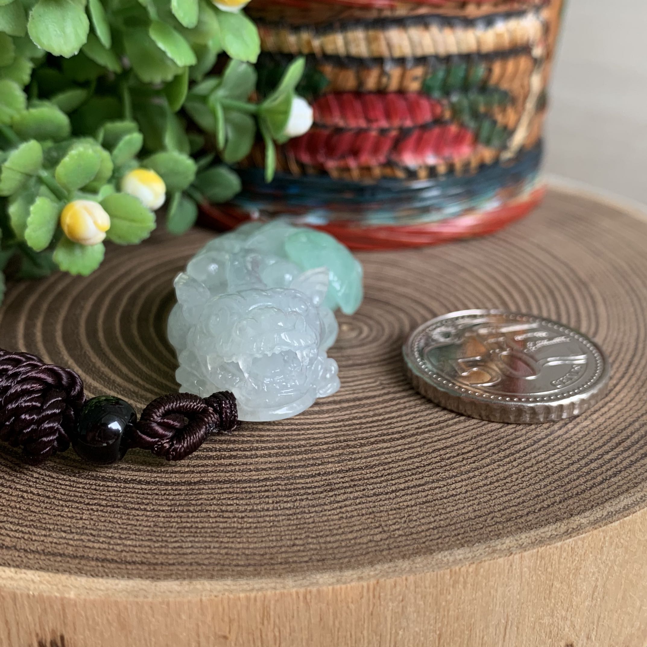 Icy jadeite PiXiu, Women's Fashion, Jewelry & Organisers, Precious ...