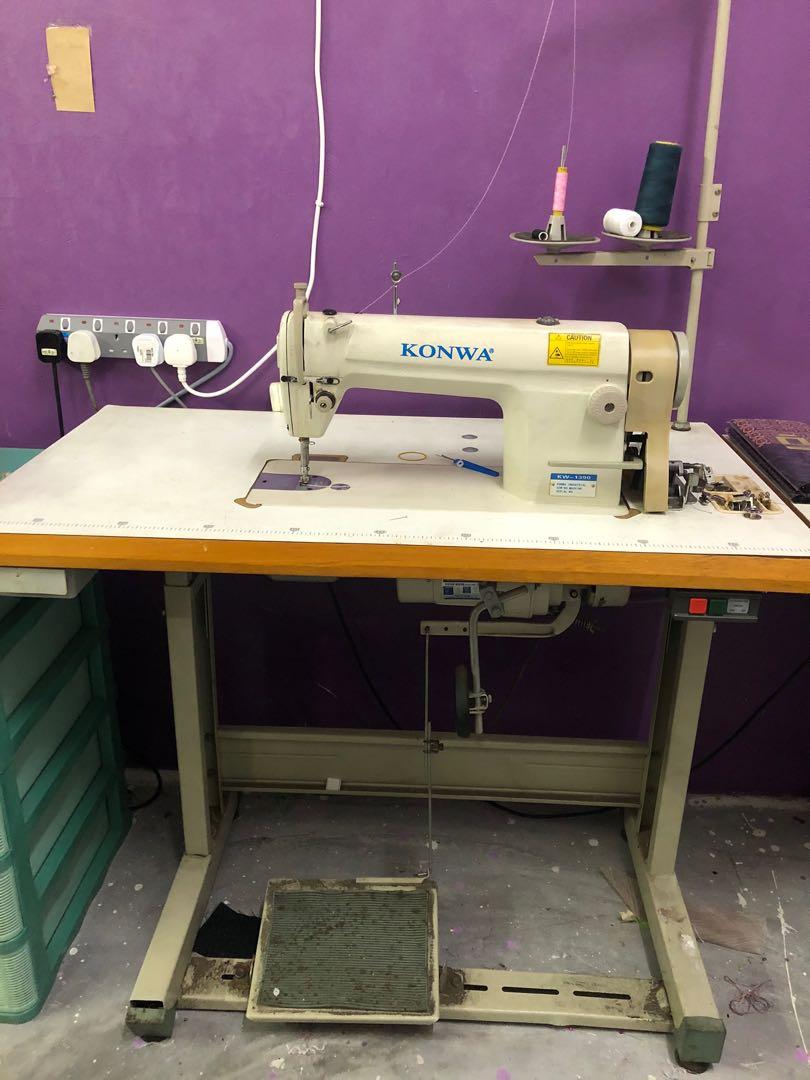 Industrial Sewing Machine Fima Konwa Sirius, Hobbies & Toys, Stationery ...