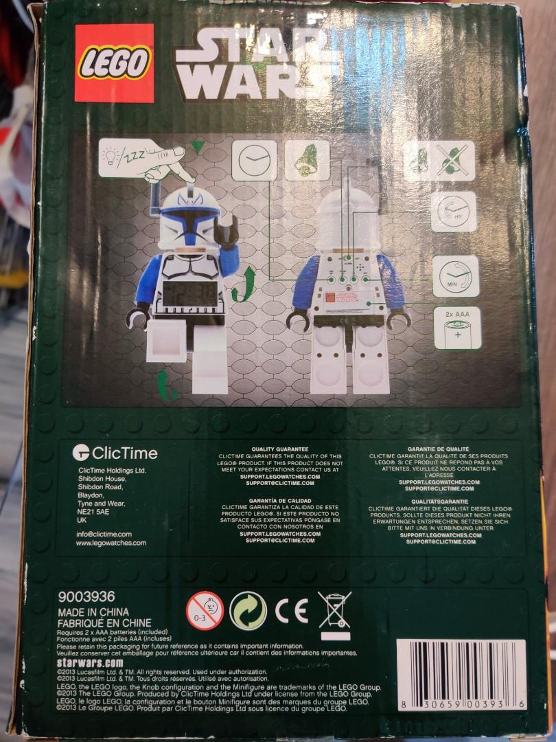 Lego star wars Captain Rex alarm, 興趣及遊戲, 玩具 & 遊戲類 - Carousell