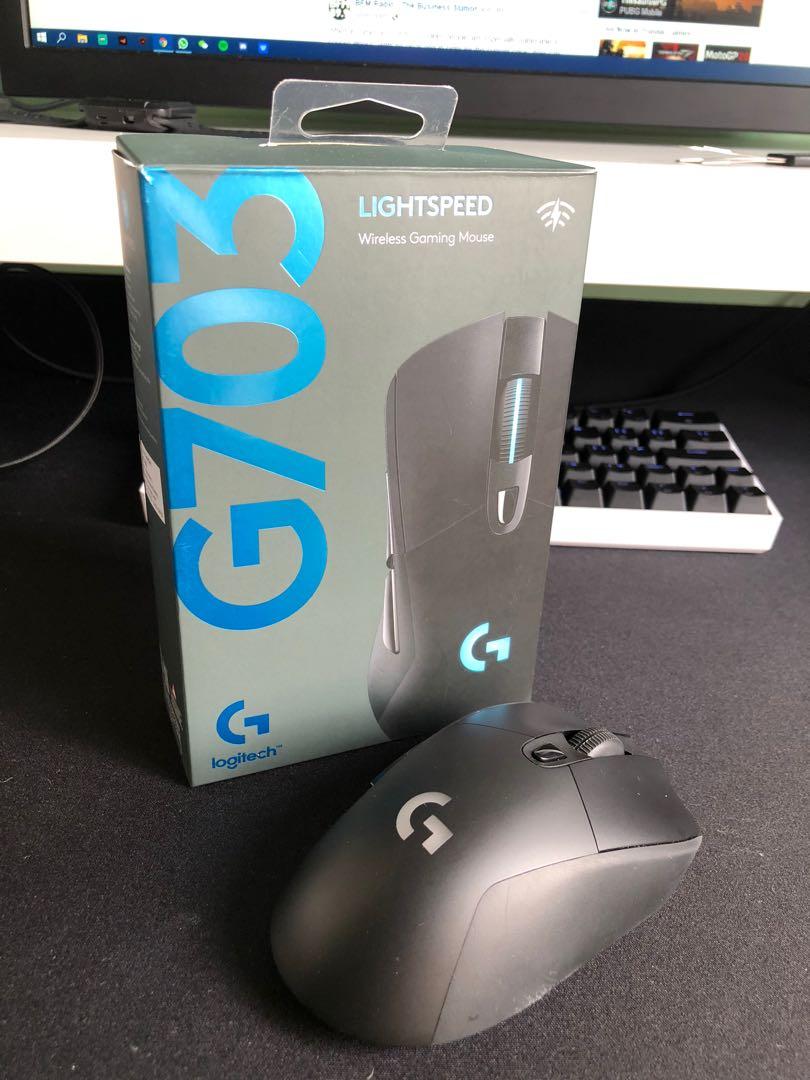 Logitech G703 Lightspeed Hero Sensor, Computers & Tech, Parts & Accessories, Mouse & Mousepads ...