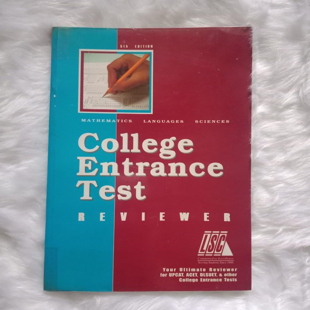 LSC College Entrance Test Reviewer (take all), Hobbies & Toys, Books ...