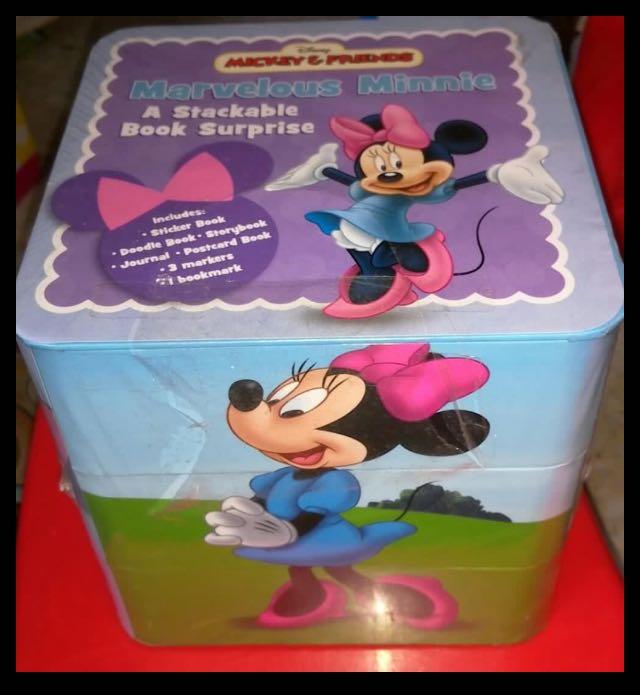 MARVELOUS MINNIE MOUSE STACKABLE BOOK, Hobbies & Toys, Books ...