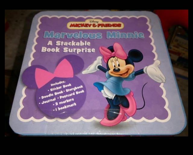 MARVELOUS MINNIE MOUSE STACKABLE BOOK, Hobbies & Toys, Books ...