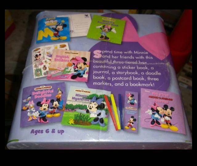 MARVELOUS MINNIE MOUSE STACKABLE BOOK, Hobbies & Toys, Books ...
