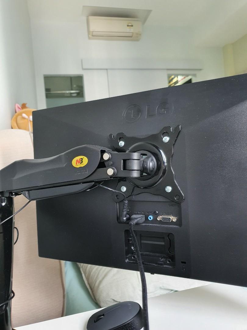 Monitor Arm - North Bayou F80 VESA Mount 75x75, Computers & Tech, Parts ...