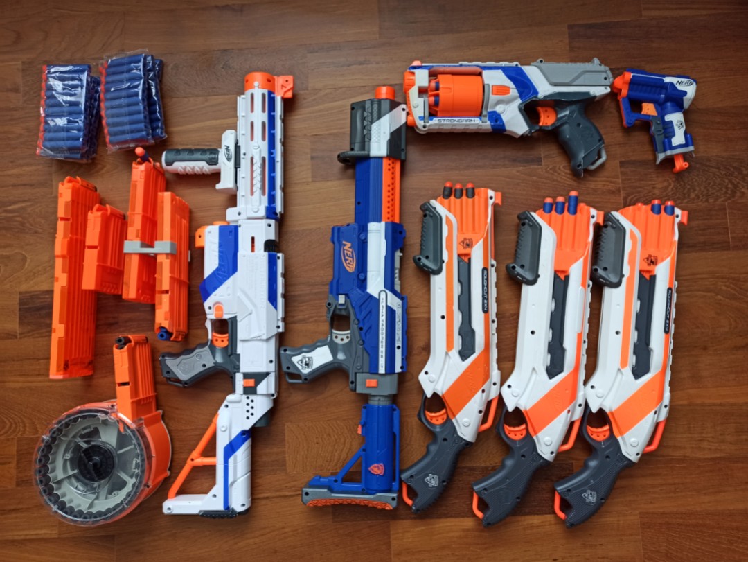 Nerf Guns and Magazines (Assorted), Hobbies & Toys, Toys & Games on ...