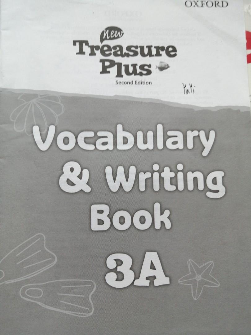 New Treasure Plus 3A & vocabulary & writing book 3A, 興趣及遊戲, 書本 & 文具, 書本 ...